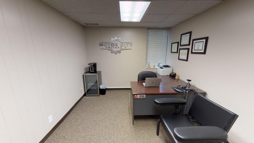 Polygraph Suite - Interior - Motor City Polygraph